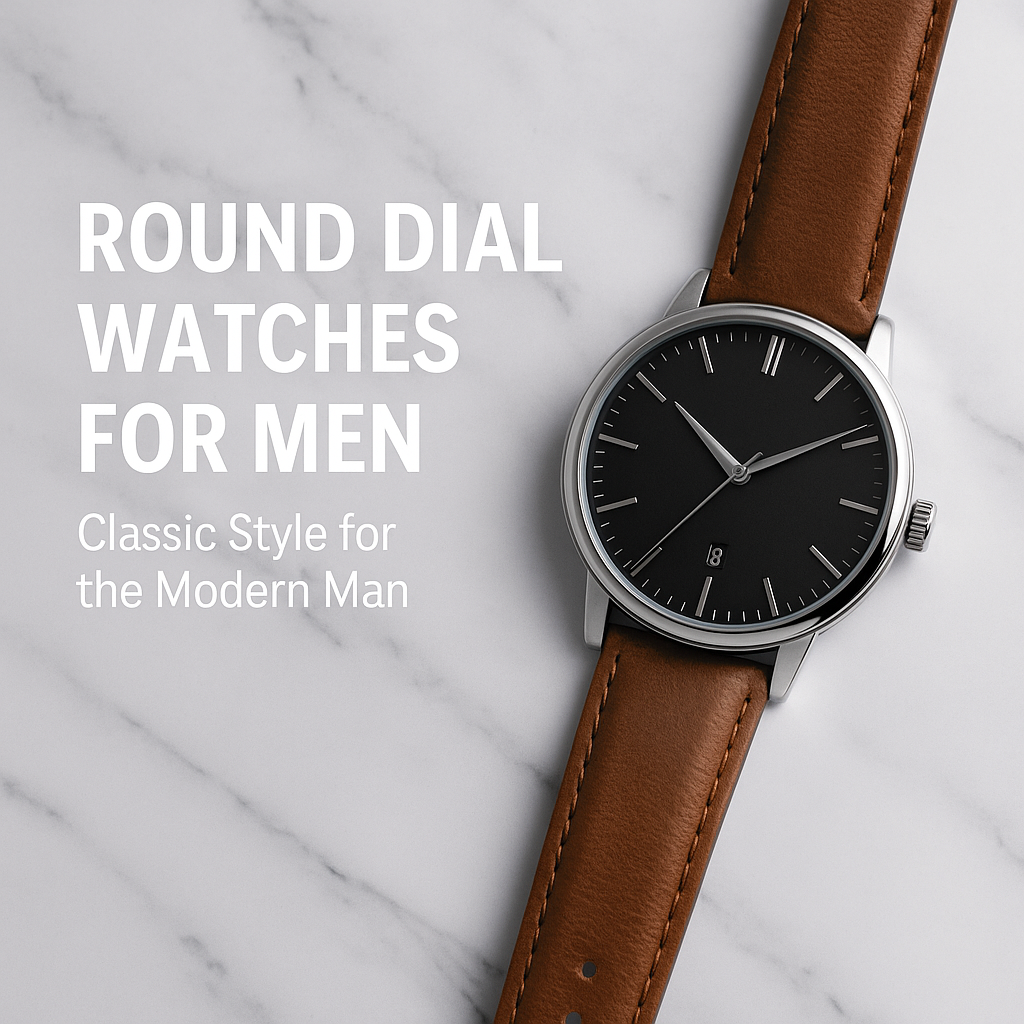 Round Dial Watches for Men – Timeless & Elegant – Tomi Watches